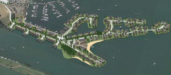 Das en natuur winnen terrein in Maasbommel, noodgedwongen veel minder ...