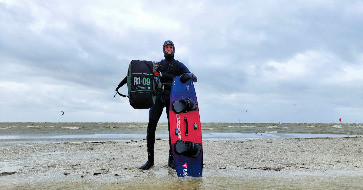 Ulftenaar Jamie Overbeek (17) behaalt wereldhoogterecord kitesurfen ...