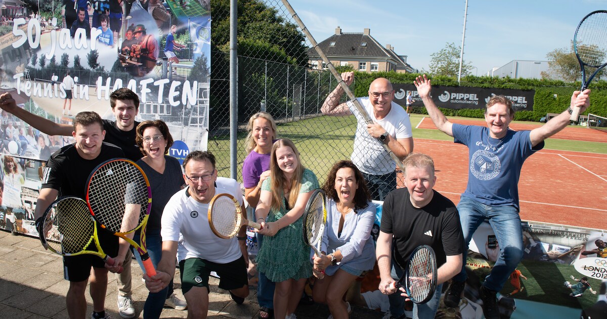 ‘Na 50 jaar is in Haaften tennis nog steeds springlevend’ | West Betuwe ...