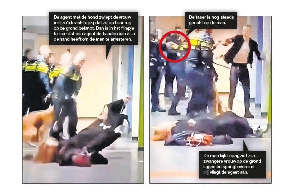 Een video van een arrestatie gaat viraal, maar wat is er nu echt te ...