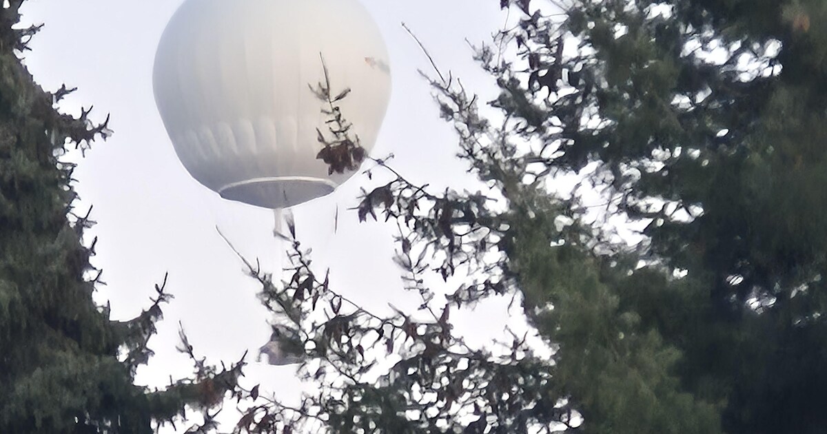 Een bijzondere ballon boven Hengelo, worden we bespioneerd? | Regio ...