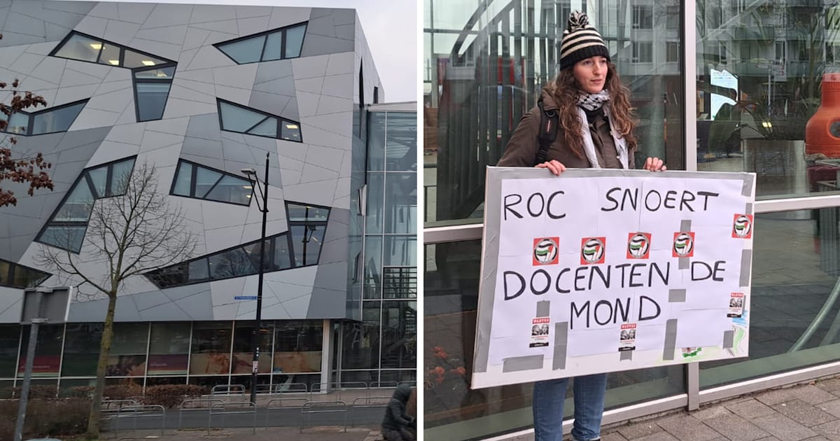 Rel rond ‘Palestina-les’, maar ROC verandert aanpak niet: ‘Ophef niet ...