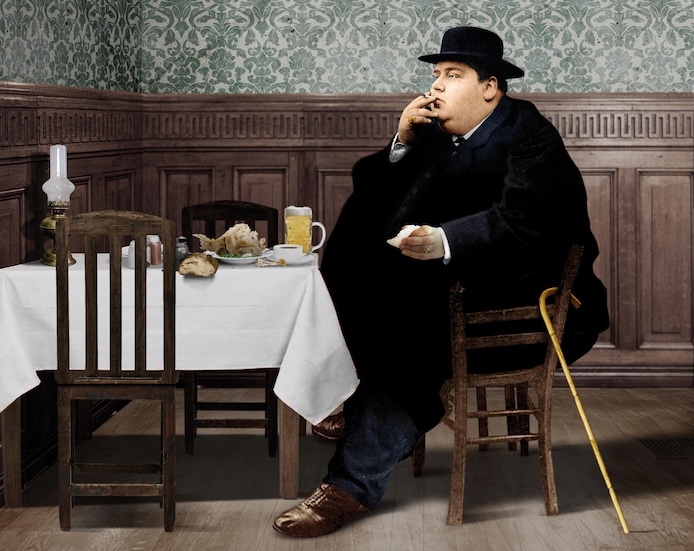 Zwaarste man van Nederland rond 1900 was een Nijmegenaar: Emile Selbach ...