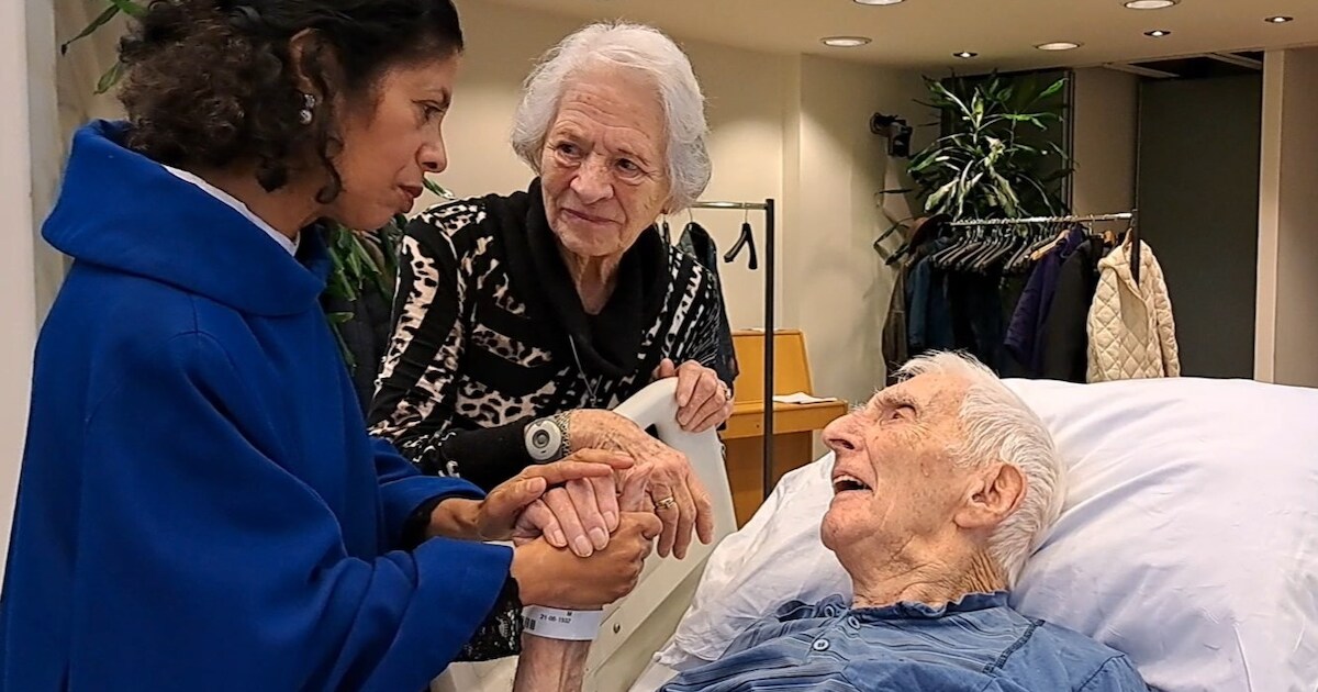Ernstig zieke Gerard (92) is ‘net voor de dood weggehaald’, maar ...