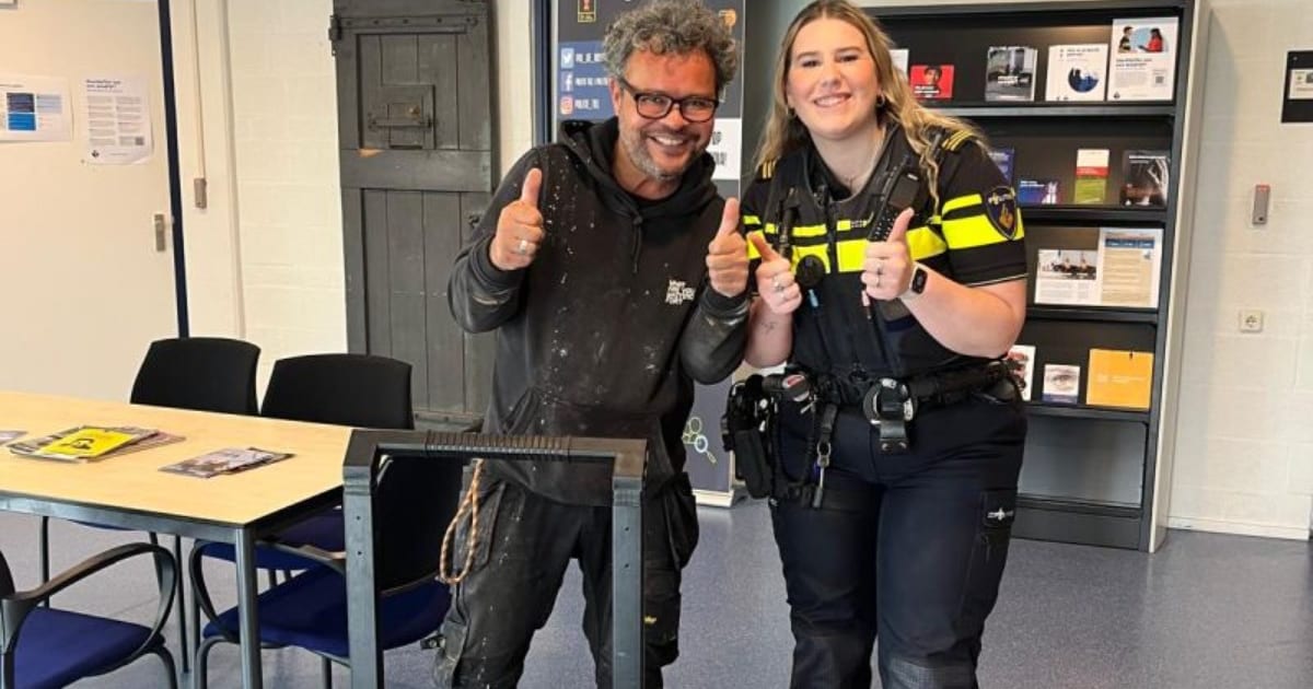 Meesterglasblazer Marco dacht alles kwijt te zijn na diefstal uit busje ...