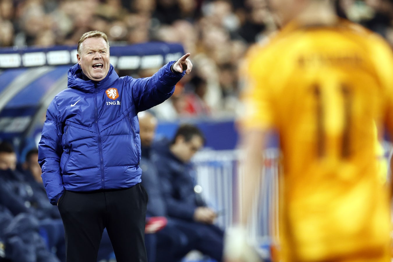 Ronald Koeman wil nu wél intensi­teit en een lading goals zien ...