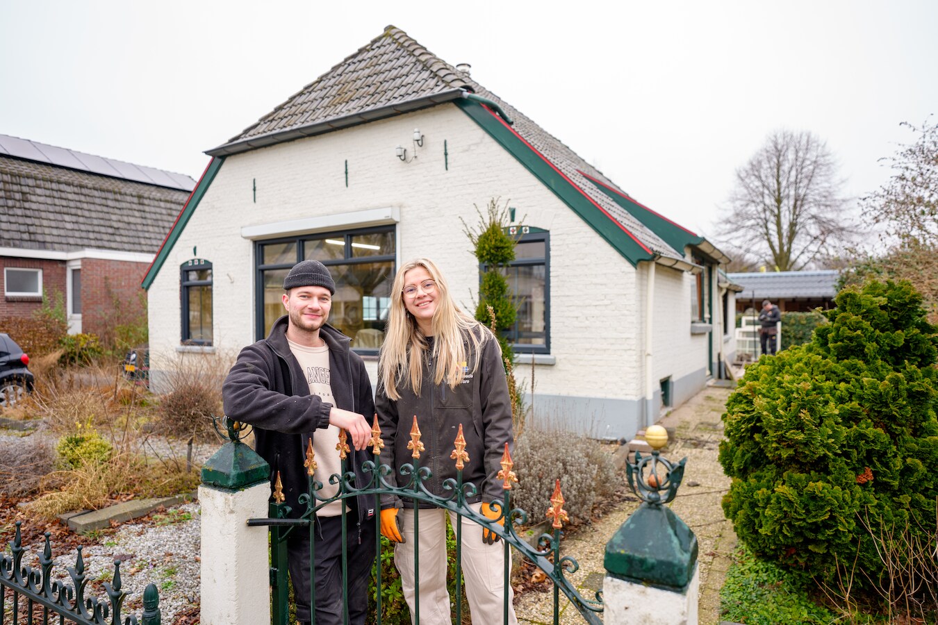 Eliza (23) en Kevin (24) knappen een boerderijtje op uit 1900: ‘Onze ...
