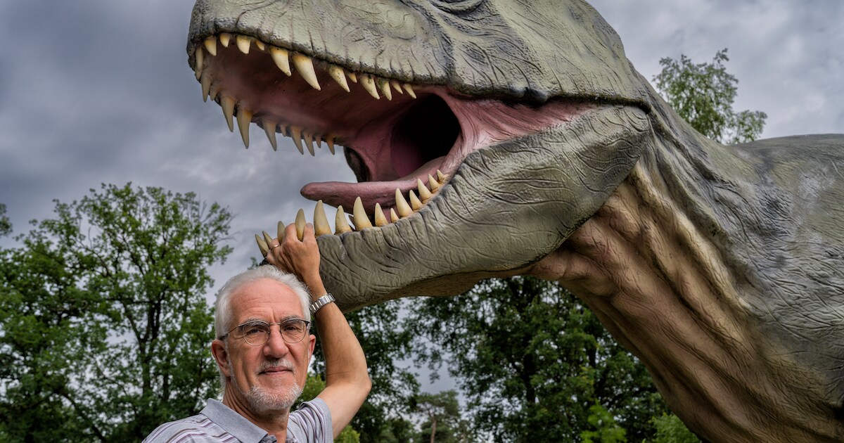 Krabbelen aan de schedel van een zeekrokodil: ‘Voor een plaats in het ...