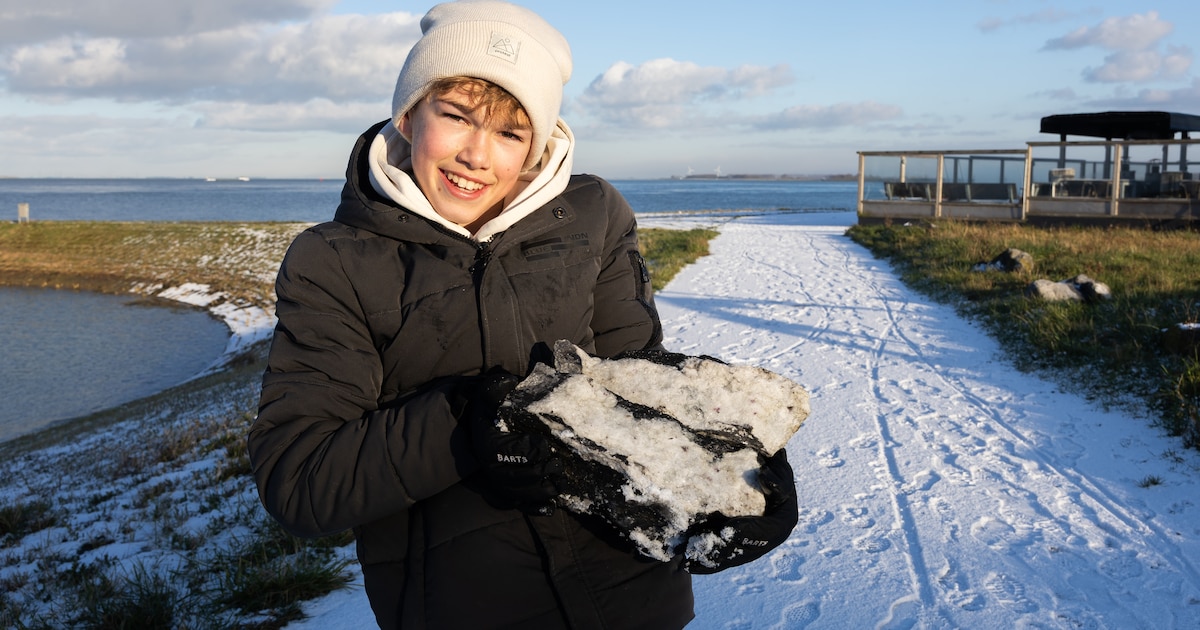 Sem (12) vindt kristallen in jachthaven van Terneuzen: ‘We dachten echt ...
