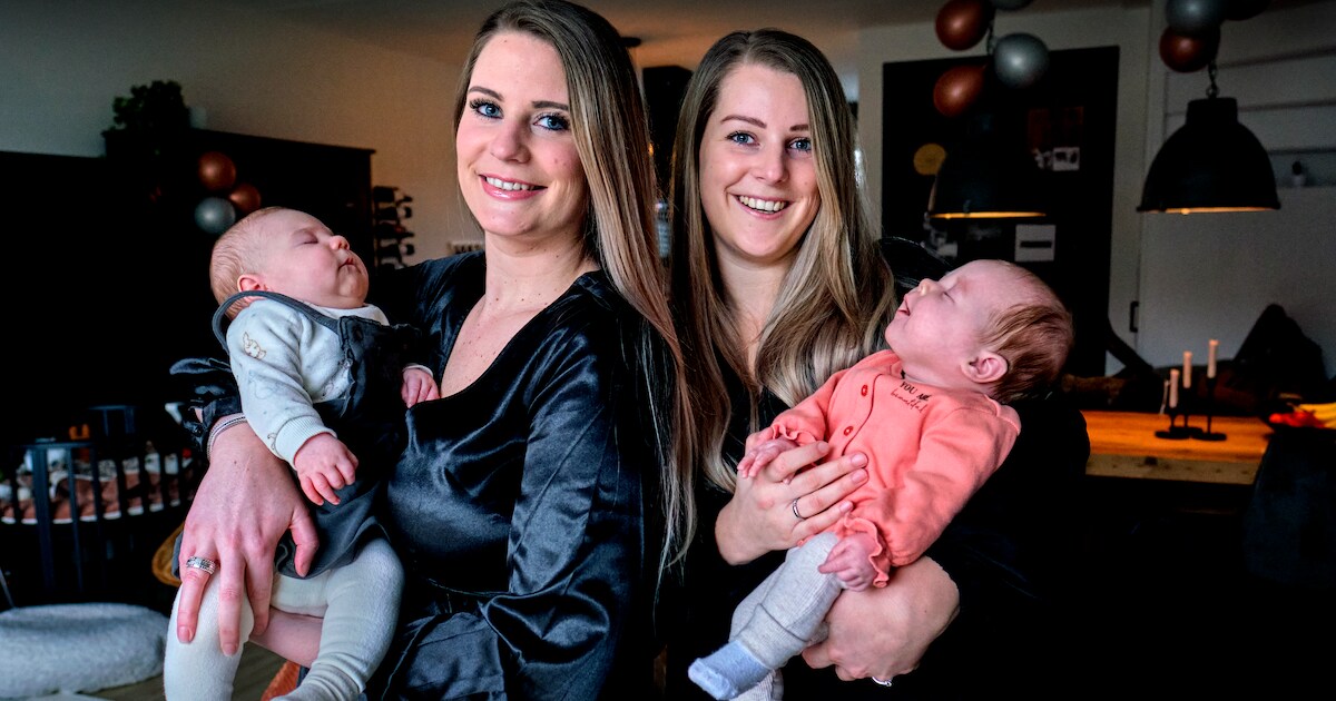 Het lukte deze zussen jarenlang niet om kinderen te krijgen, toen werden ze in dezelfde week ...
