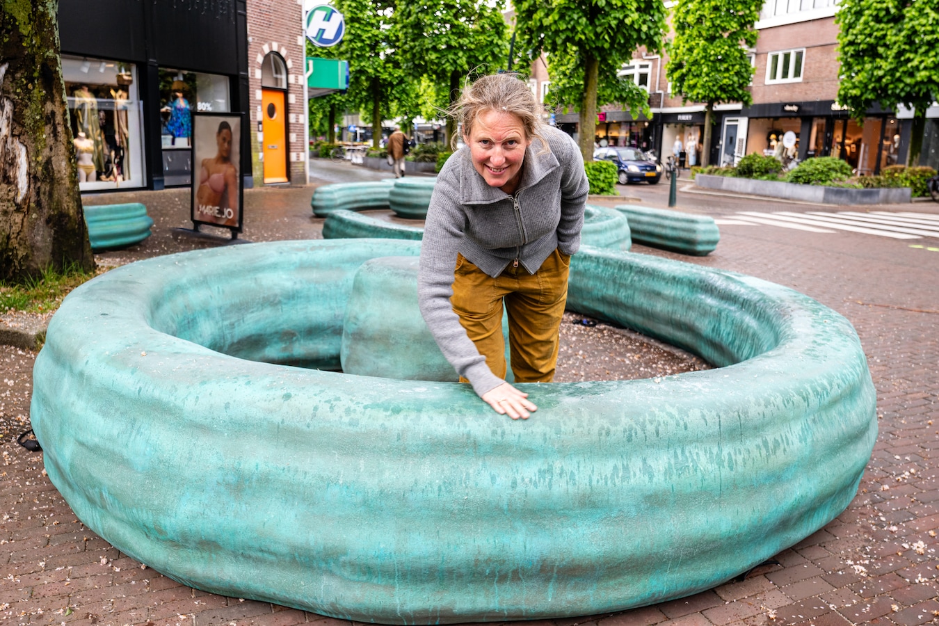 De ‘groene drol’ langs de Slotlaan maakt de tongen los in Zeist: ‘Zelfs ...
