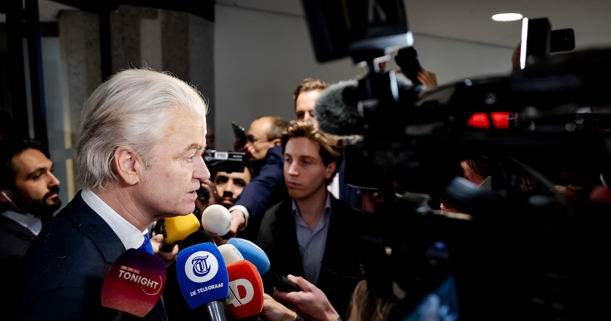 Geert Wilders weigert vragen over gelekte appjes: ‘Ik ga ze niet ...