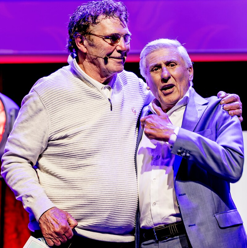 Feyenoord-Ajax nu ook in het theater: Willem van Hanegem ‘versus’ Sjaak ...