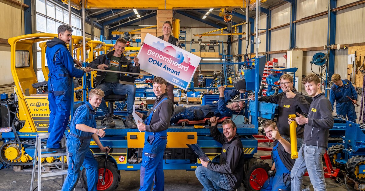 Leerling-machinebouwers uit Echteld supertrots op nominatie OOM Award ...
