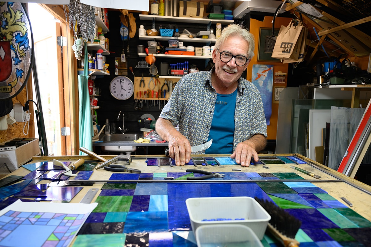 Lezing over glas-in-loodkunst in GrenzBlickAtelier | Aalten | De ...