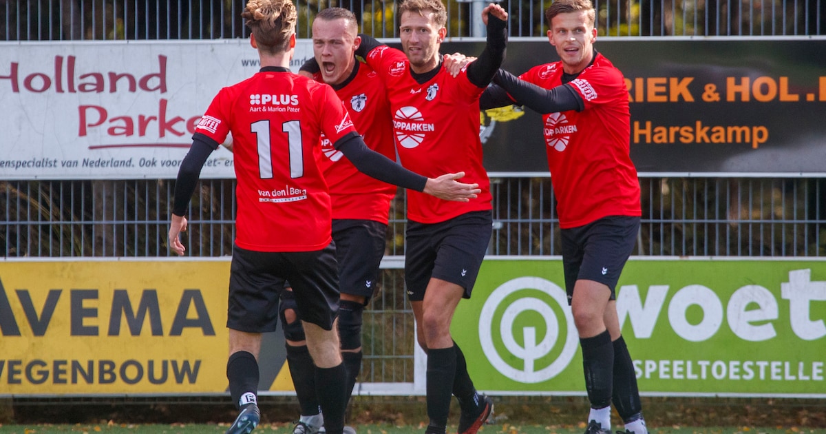 Korte maar heftige vechtpartij bij GVC-Ede/Victoria • Harskamp scoort ...