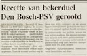Hoe de recette van FC Den Bosch - PSV in 1987 in een bordeel belandde ...