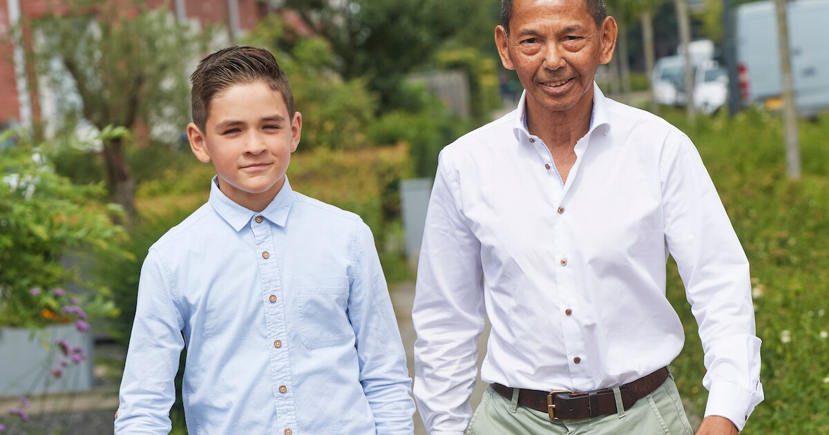 Noa en zijn opa Richard spreken samen op Indiëherdenking; oorlog hield ...