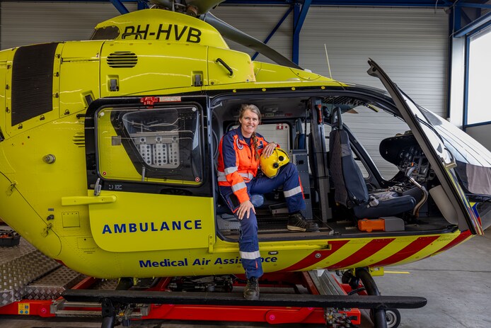 Veel mensen denken onterecht dat patiënten in traumaheli worden ...