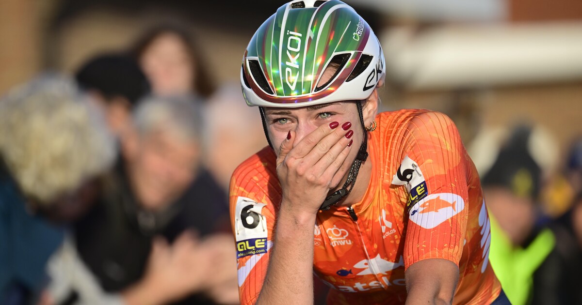Inge van der Heijden verrast topfavoriete Lucinda Brand en grijpt in ...
