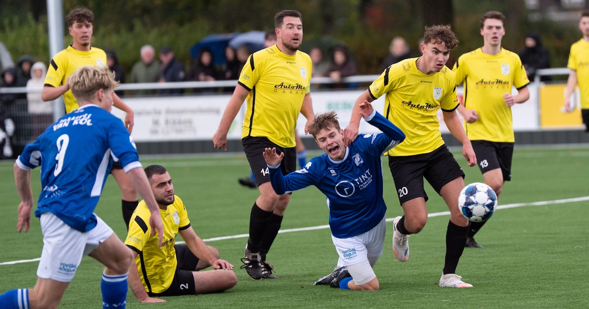 Duel Angeren gestaakt • Vijf (!) goals Jamarro Diks voor RKHVV • Jonge ...