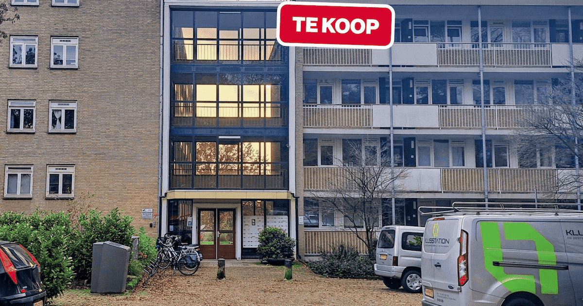 Voor een ‘prikkie’ koop je een appartement in dit complex in Oosterbeek ...