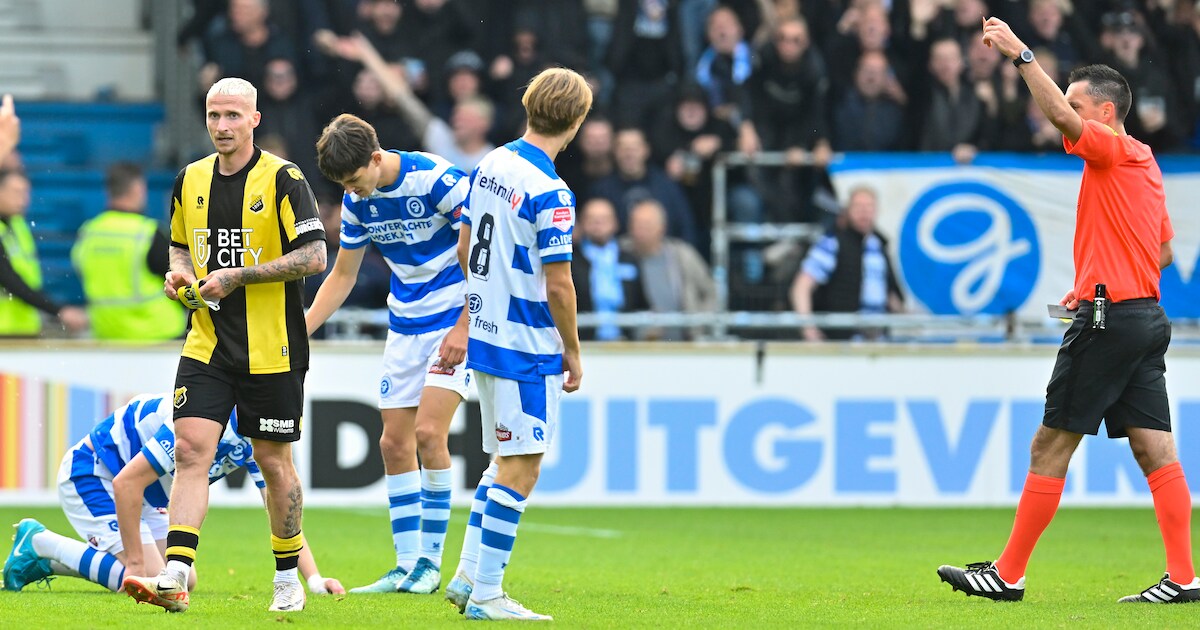 Alexander Büttner vol berouw na Gelderse derby: ‘Door rode kaart heeft ...