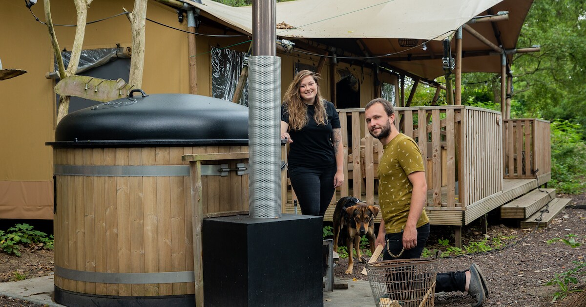 Glamping rukt op: voor 300 euro een weekend in een luxe huisje in het ...
