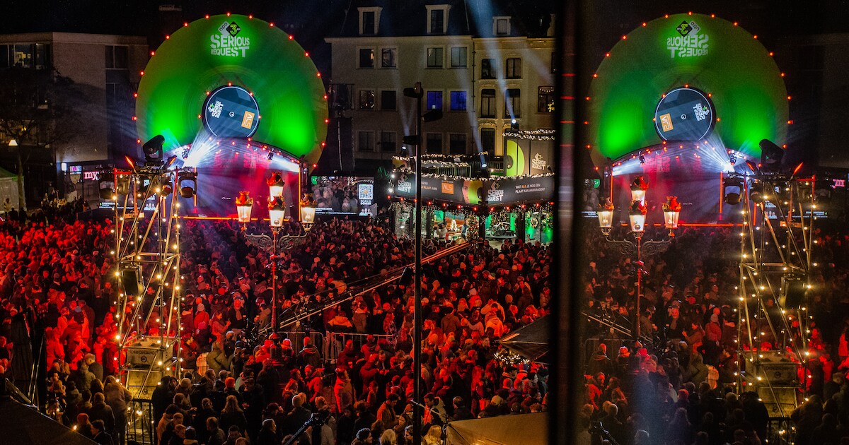 Nu al bijna acht ton voor 3FM’s Serious Request, bijna dubbel zoveel als eerste dag vorig jaar ...