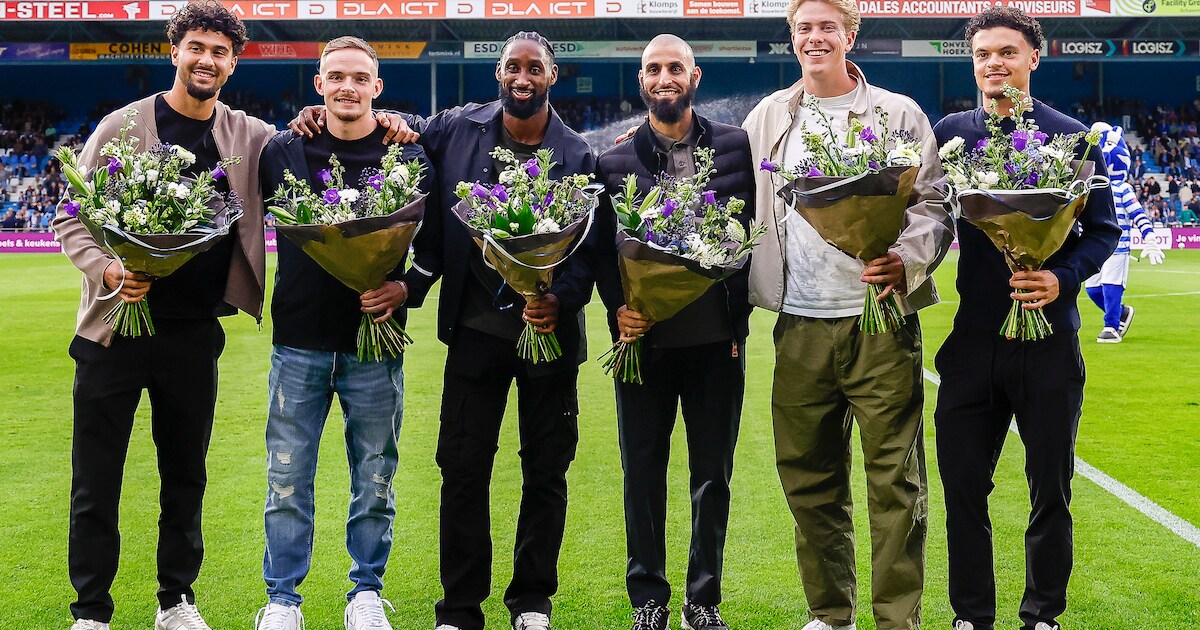 De Graafschap neemt afscheid van zestal | De Graafschap | De ...