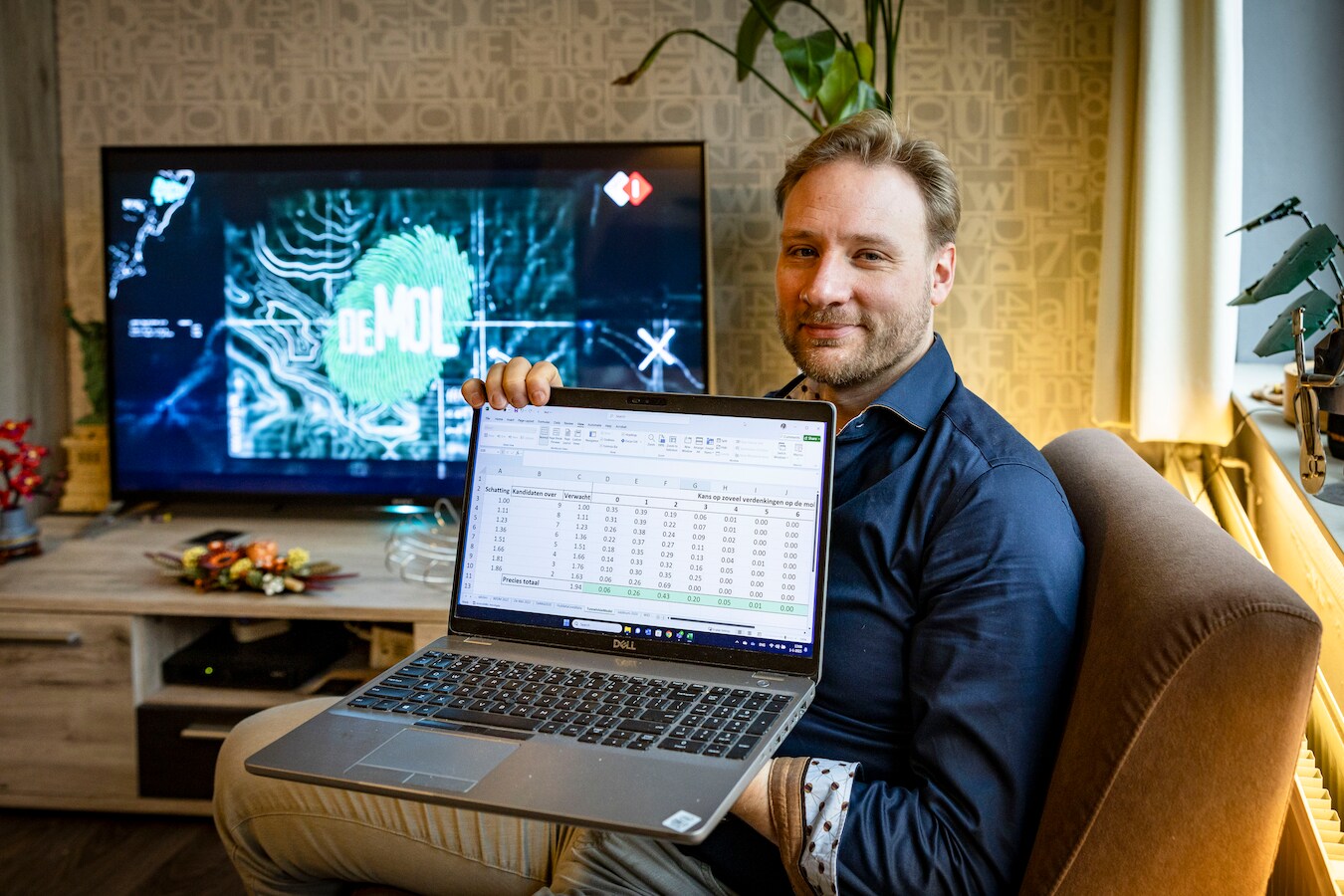 Jasper heeft de mol al 15 keer ontmaskerd, is hij daar dit seizoen weer ...