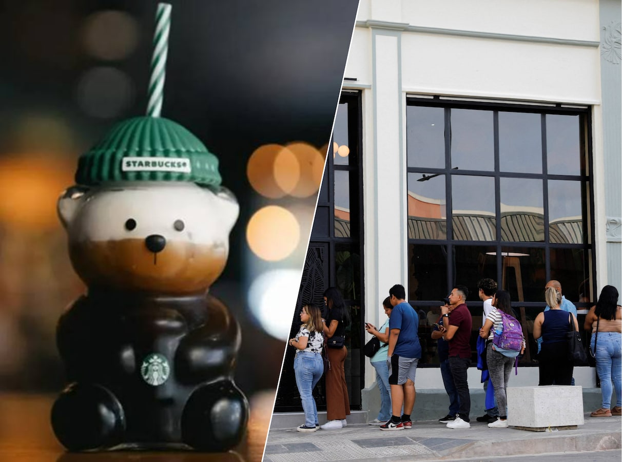 Starbucks-beker gaat viraal en dat leidt tot chaos | Foto | gelderlander.nl