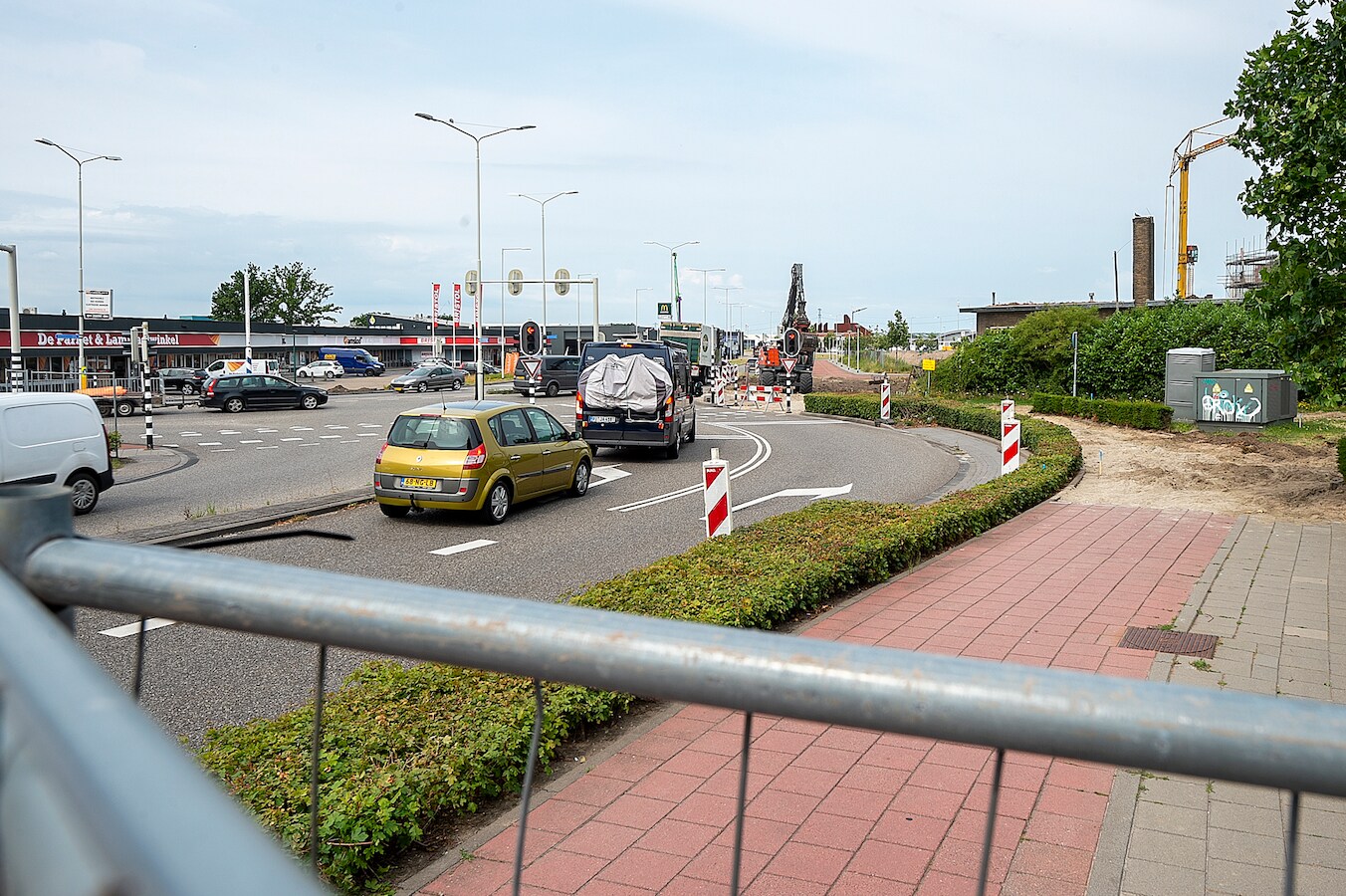 Vreemde kronkel in Van Konijnenburgweg eind van de maand verleden tijd: Betere doorstroming voor ...