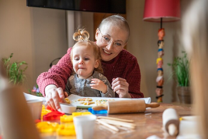 Kanker teistert Brenda en haar gezin, maar voor één dag zijn de zorgen ...