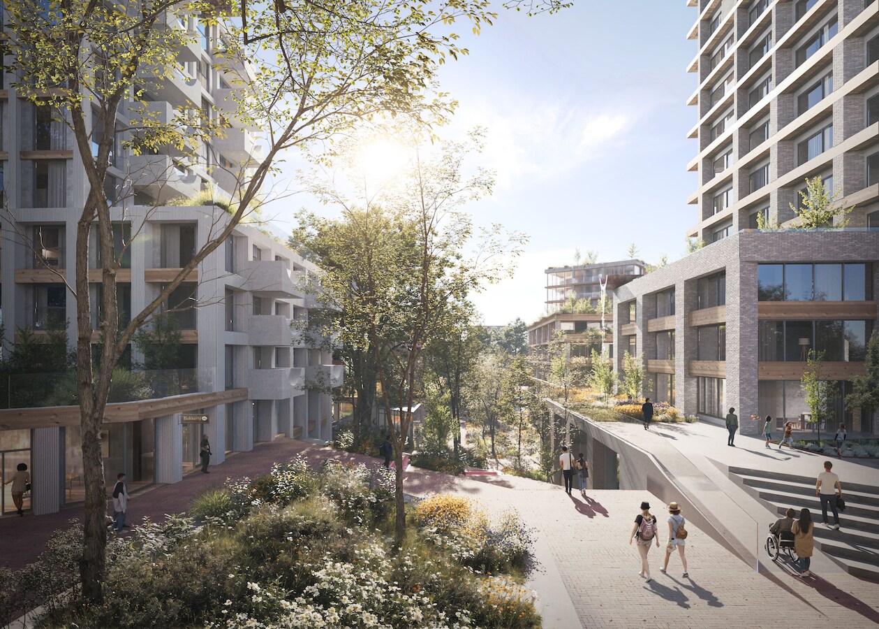 Dit megacomplex met 647 woningen wordt blikvanger in Winkelsteeg | Foto ...
