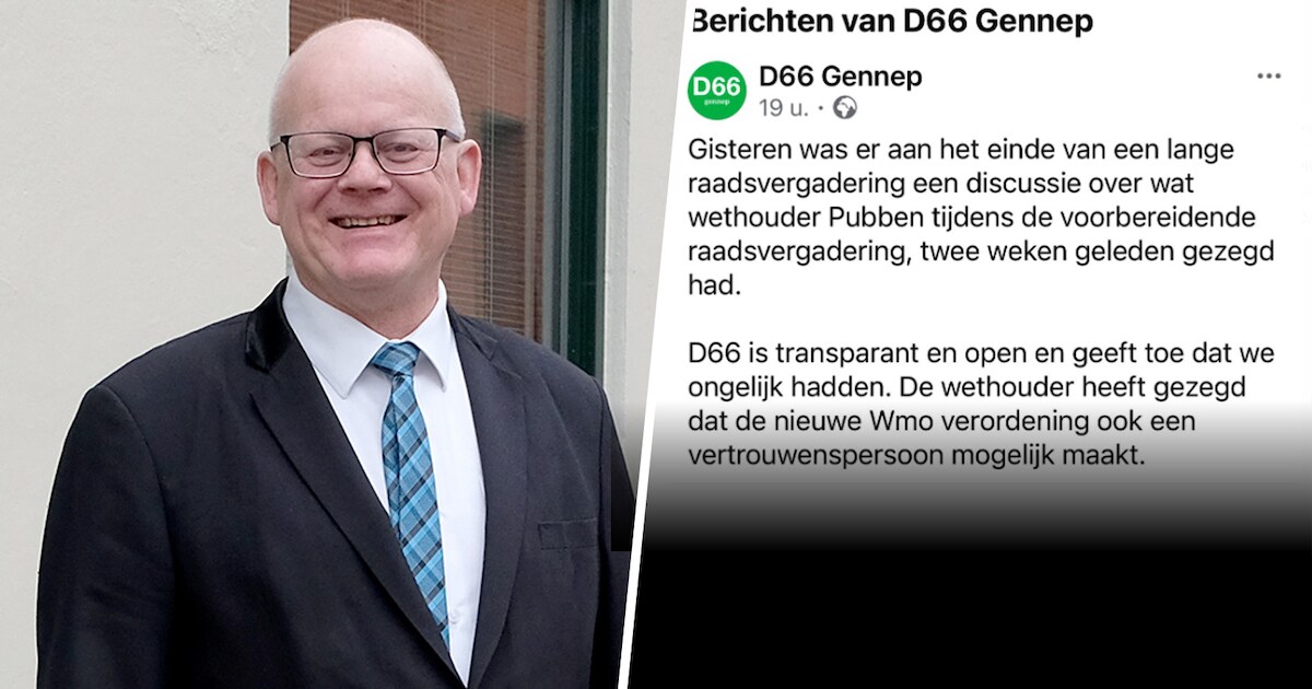 Geintje? Wethouder breekt stiekem in op Facebookpagina D66 en maakt excuses aan zichzelf ...