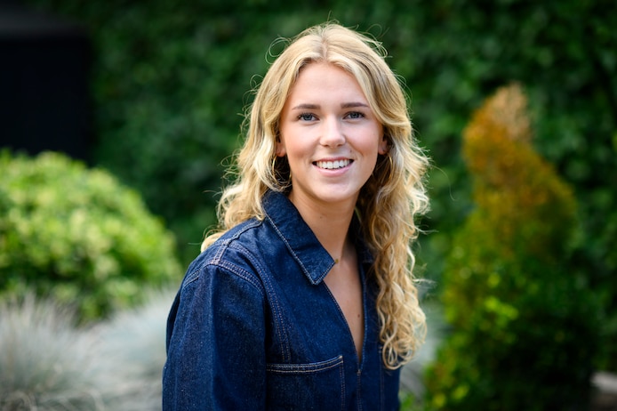 Resy Weijts wil bij HKC op het hoogste niveau korfballen: ‘Ik kan veel ...