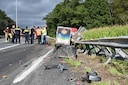 Snelweg weer volledig open na grote ravage op A58 bij botsing tussen ...
