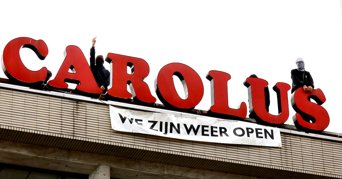 Raadsleden kritisch op ontruiming gekraakte Carolus-bios, Bruls ...