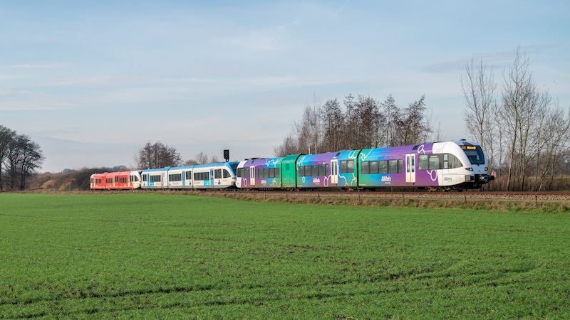 Uniek moment op spoor tussen Arnhem en de Achterhoek. ‘Honderd? Er ...