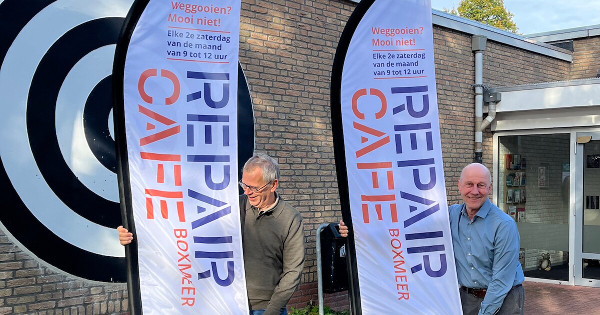 Nieuw Repair Café in Boxmeer helpt bij reparatie kapotte spullen | Land ...