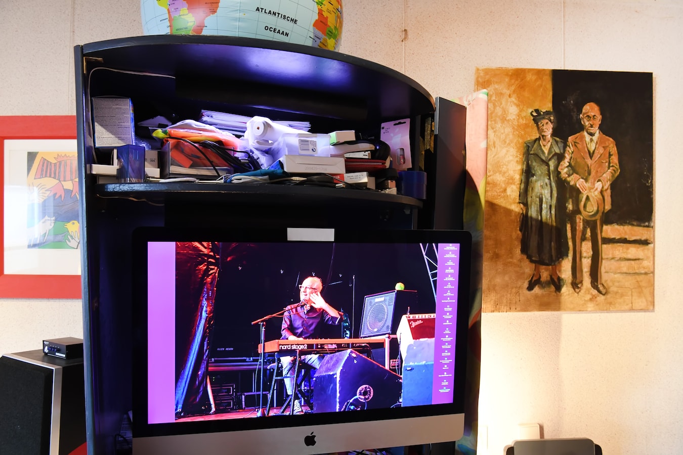 Creatieveling John (68) uit Bergen op Zoom heeft een Herman Brood aan ...