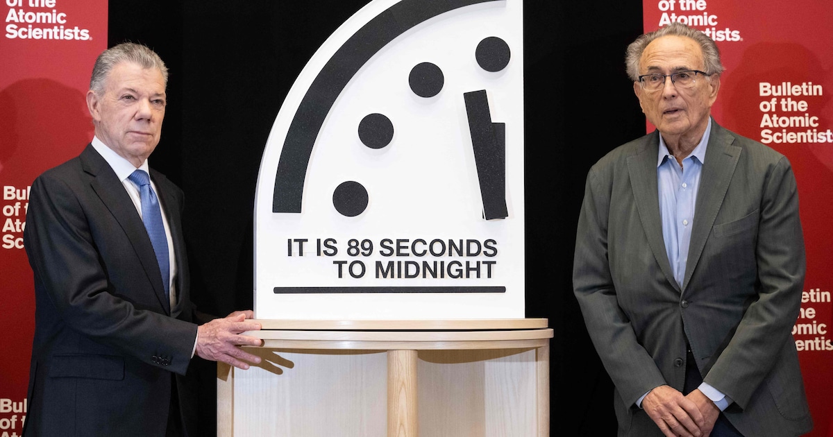 Doomsday Clock dichter bij middernacht dan ooit: ‘Waarschuwing voor ...