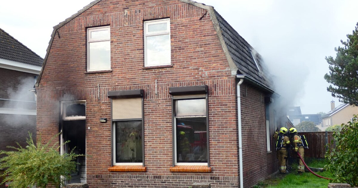 Brand in vrijstaande woning in Berghem | Oss, Uden e.o. | De ...