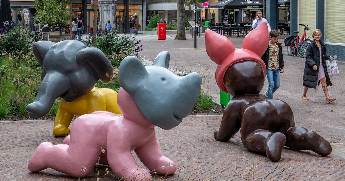 Kunstwerk Beestenbende heeft weer plekje in Tiels stadshart ...
