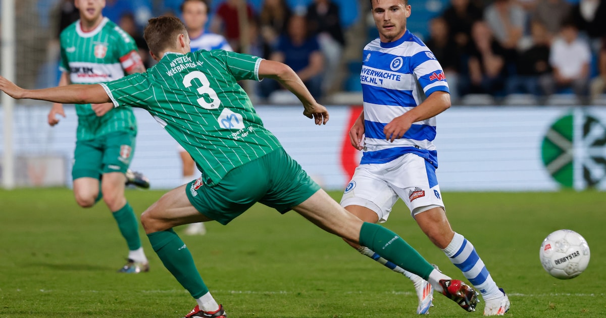 Pijnlijk verlies De Graafschap O21; promotie staat op de tocht | De ...