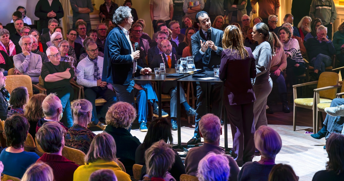 Sommigen liepen weg op avond tégen polarisatie in Arnhem: ‘Dit is ...