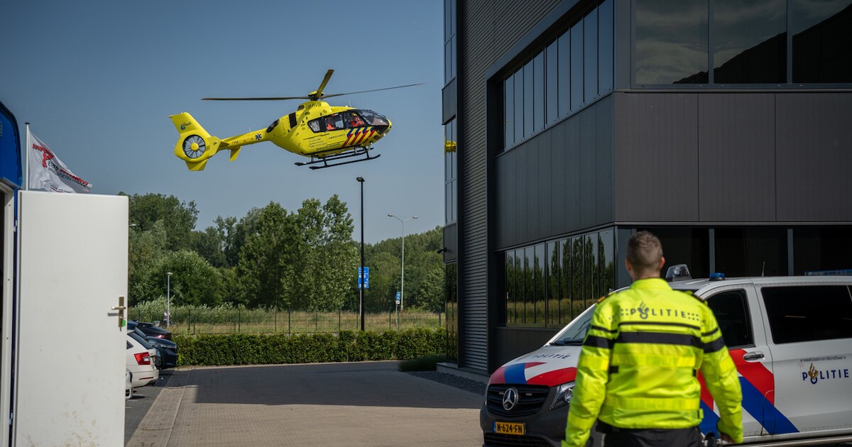 Medewerker valt van trap in Zevenaar: traumahelikopter ter plaatse ...