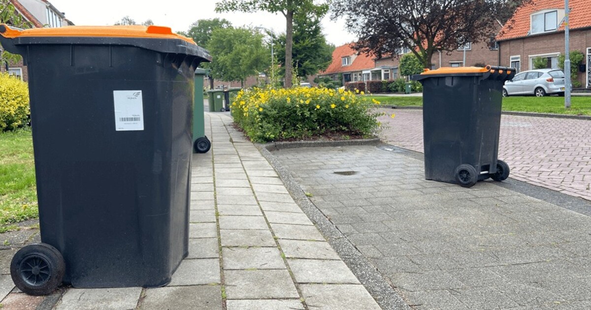 Ophalen afval in Nijkerk verschuift door feestdagen, containers deels ...
