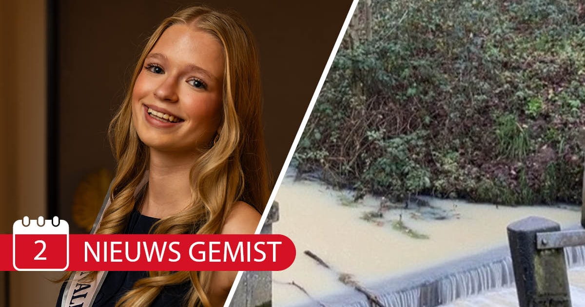 Gemist? Opeens kleurt deze Twentse beek wit & Sanne is finaliste bij missverkiezing | Enschede ...